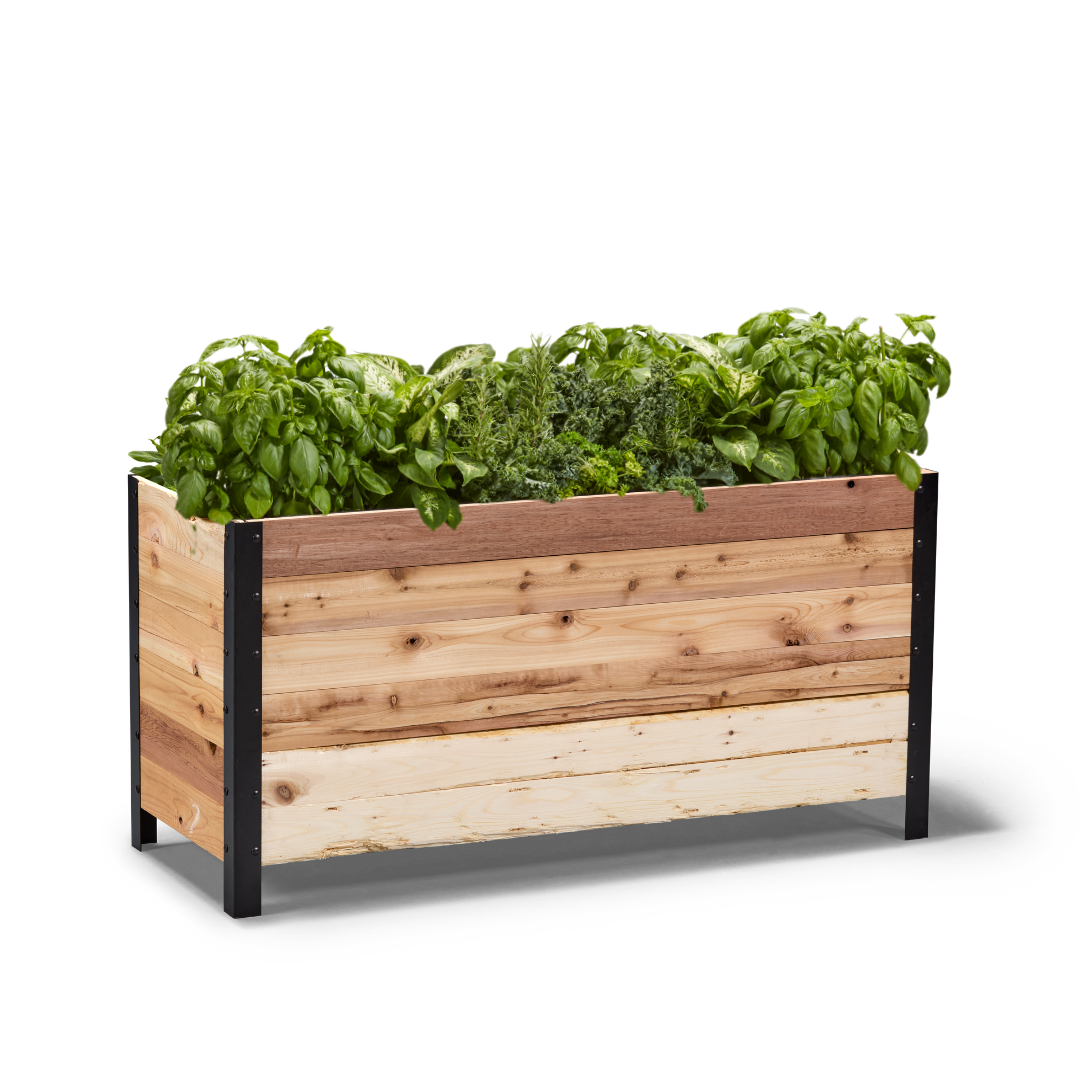 18"x48" Planter Box | Garden Grade – Cedar Planters Canada