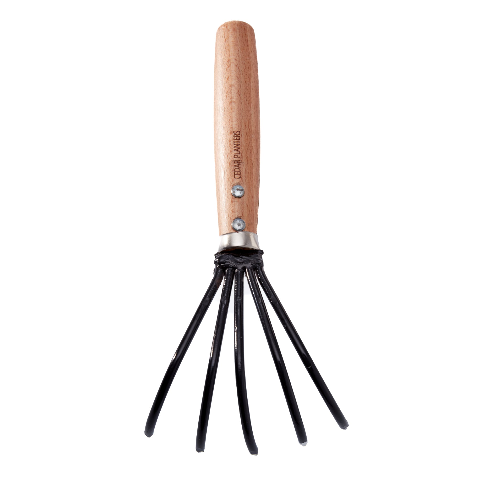 Lightweight Steel Garden Hand Rake – Cedar Planters Canada